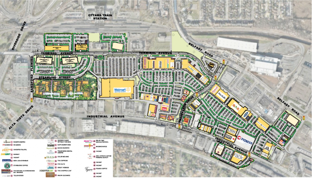 Location - Ottawa Train Yards
